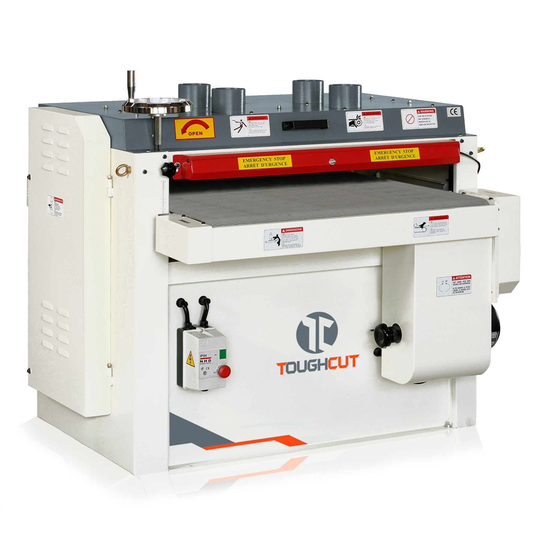 ToughCut 635mm (25") Wide Double Drum Sander 5HP 415V